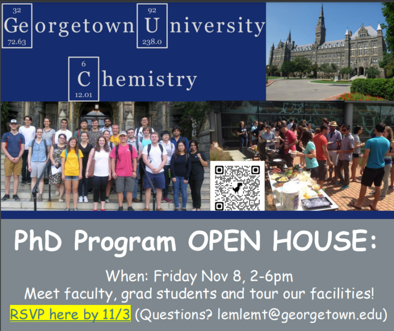 Department of Chemistry | Georgetown University